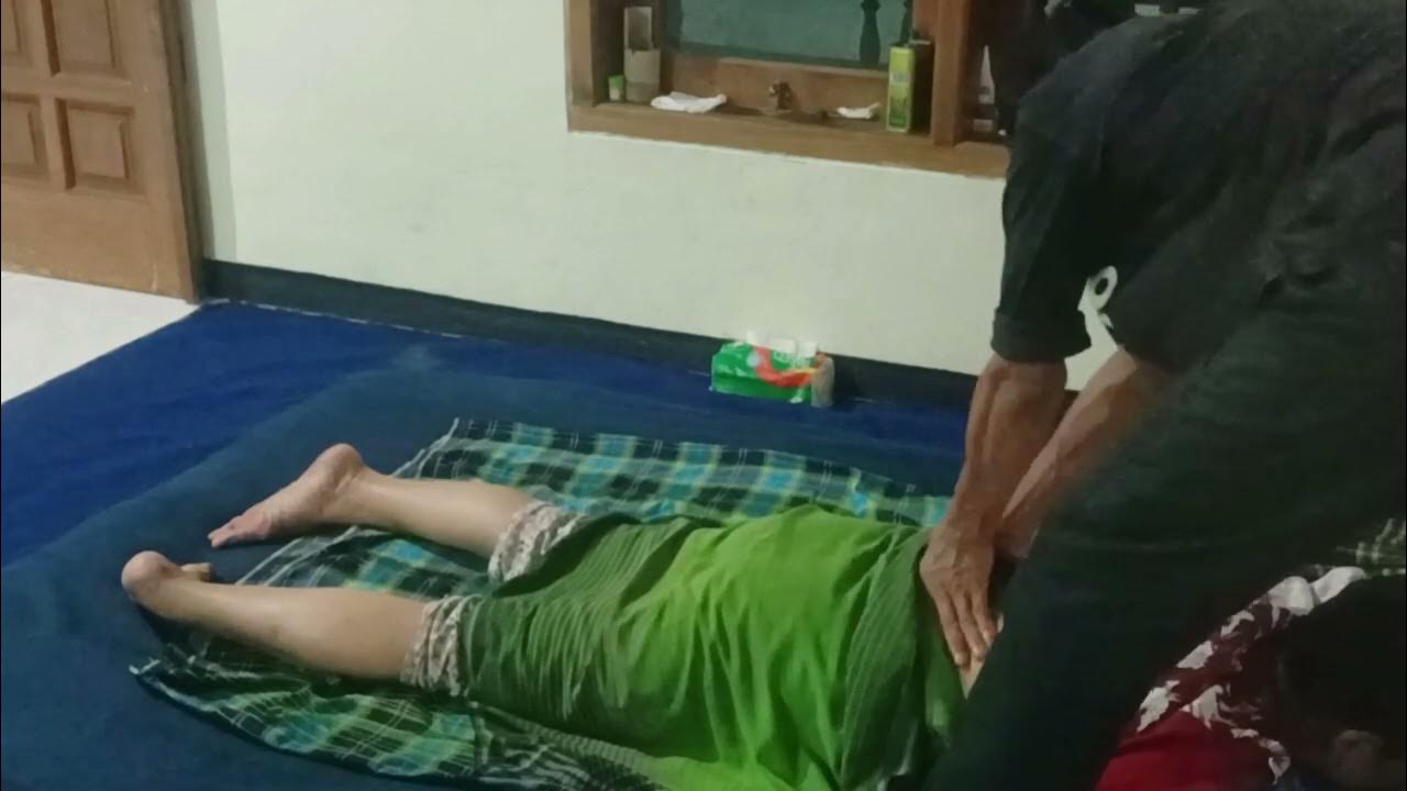pijat tradisional urut kaki dan punggung kaku - YouTube