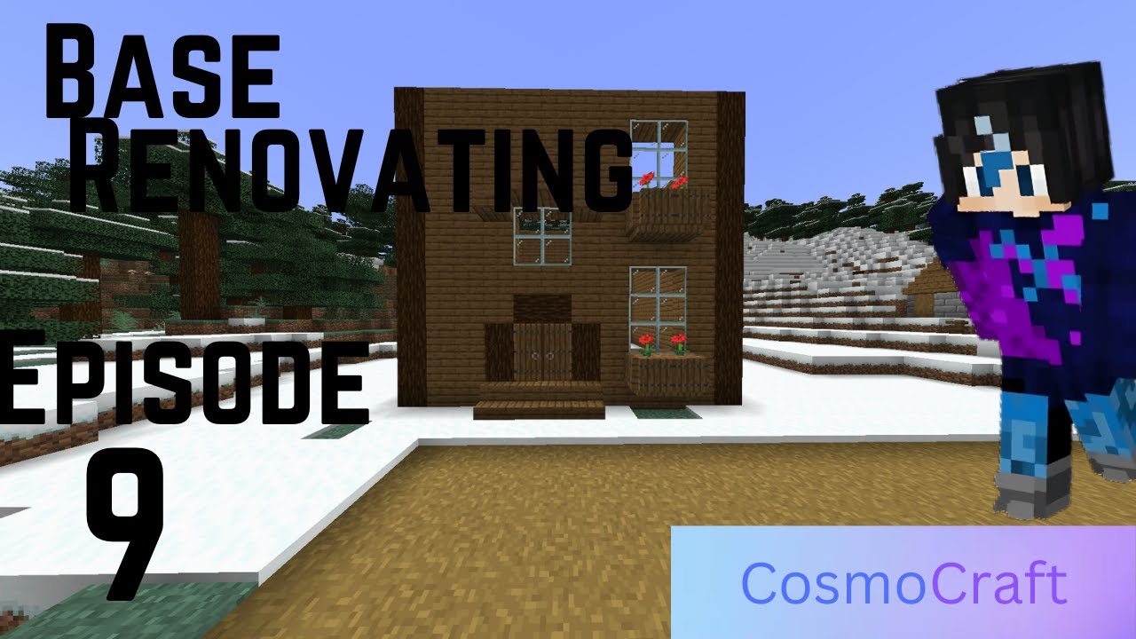 CosmoCraft Episode 9: Base Renovating - YouTube