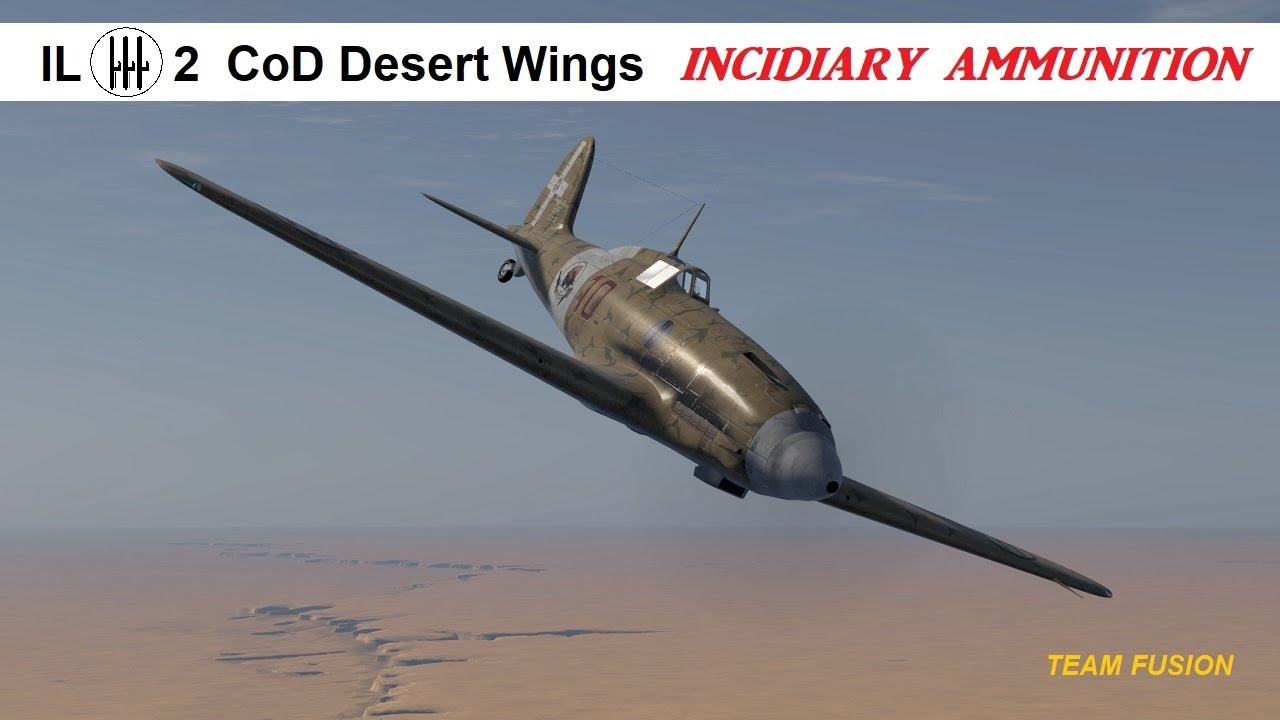 iL-2 CoD Desert Wings Let's MC202 with Incindiary Ammunition in 4K UHD ...