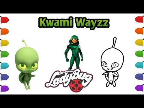 How to Draw Wayzz | Miraculous Ladybug | Step by Step Tutorial - YouTube
