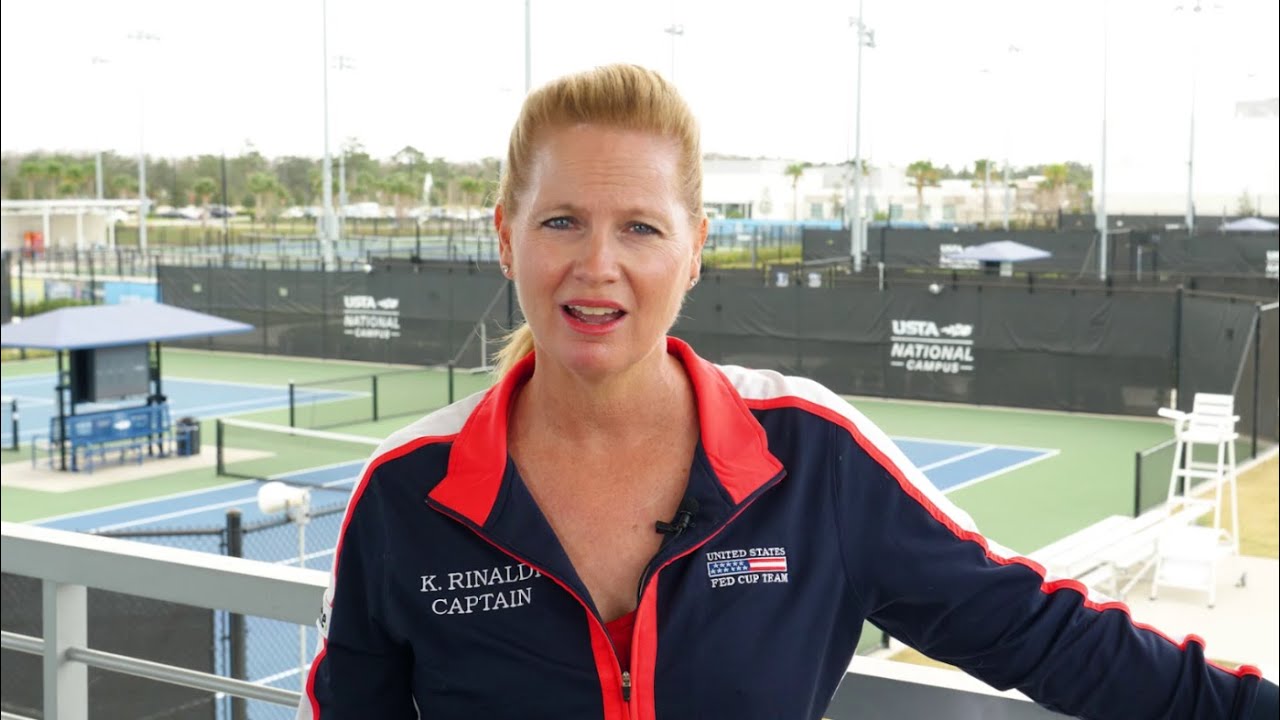 USTA Fed Cup: United States vs Netherlands Kathy Rinaldi Interview ...