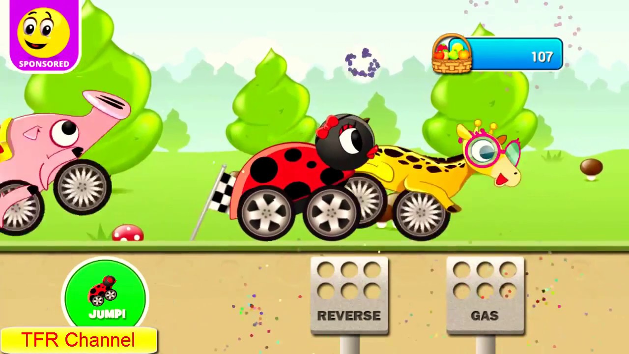 Animal Cars Kids Racing Game : Ladybug Car - Part 3/Game For Kids ...