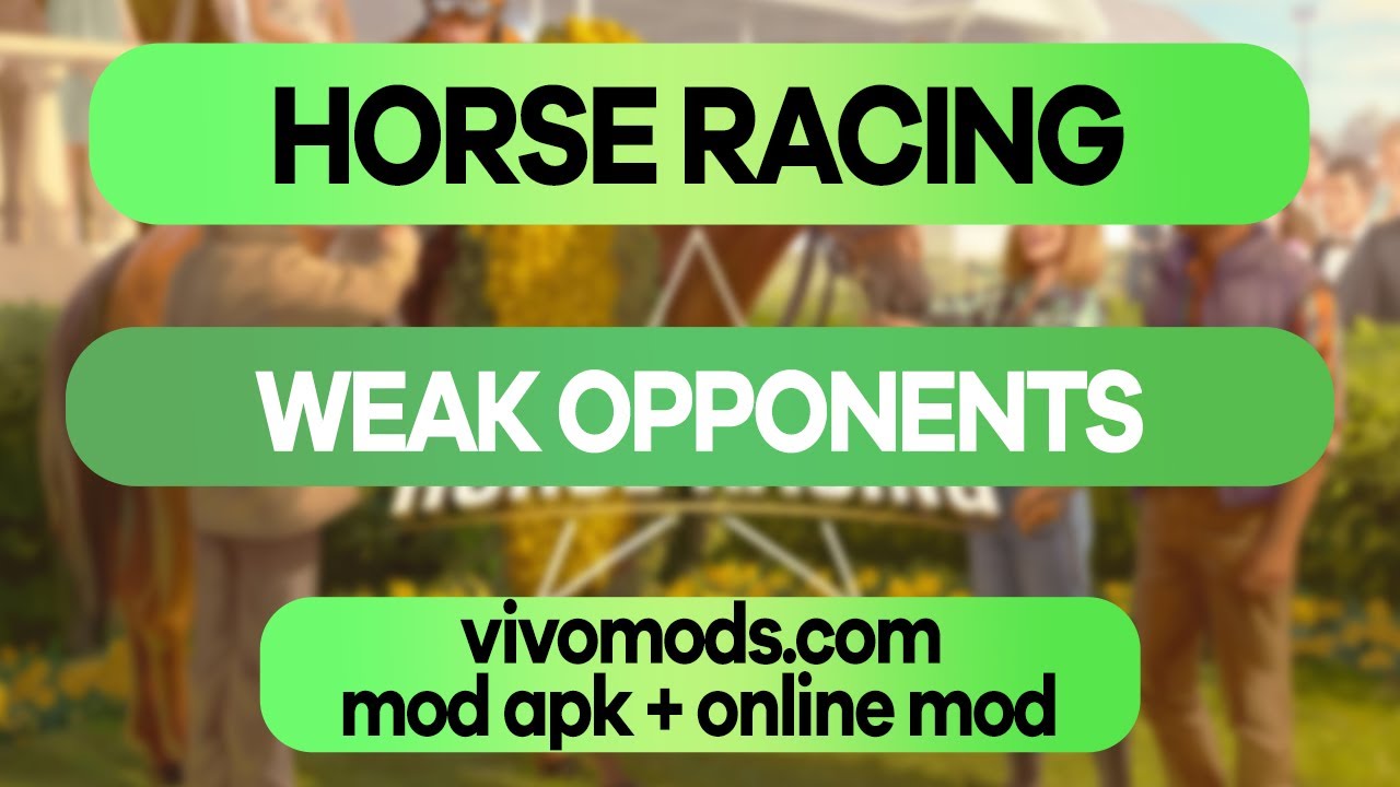 Rival Stars Horse Racing MOD APK - Weak Opponents Feature Activated ...