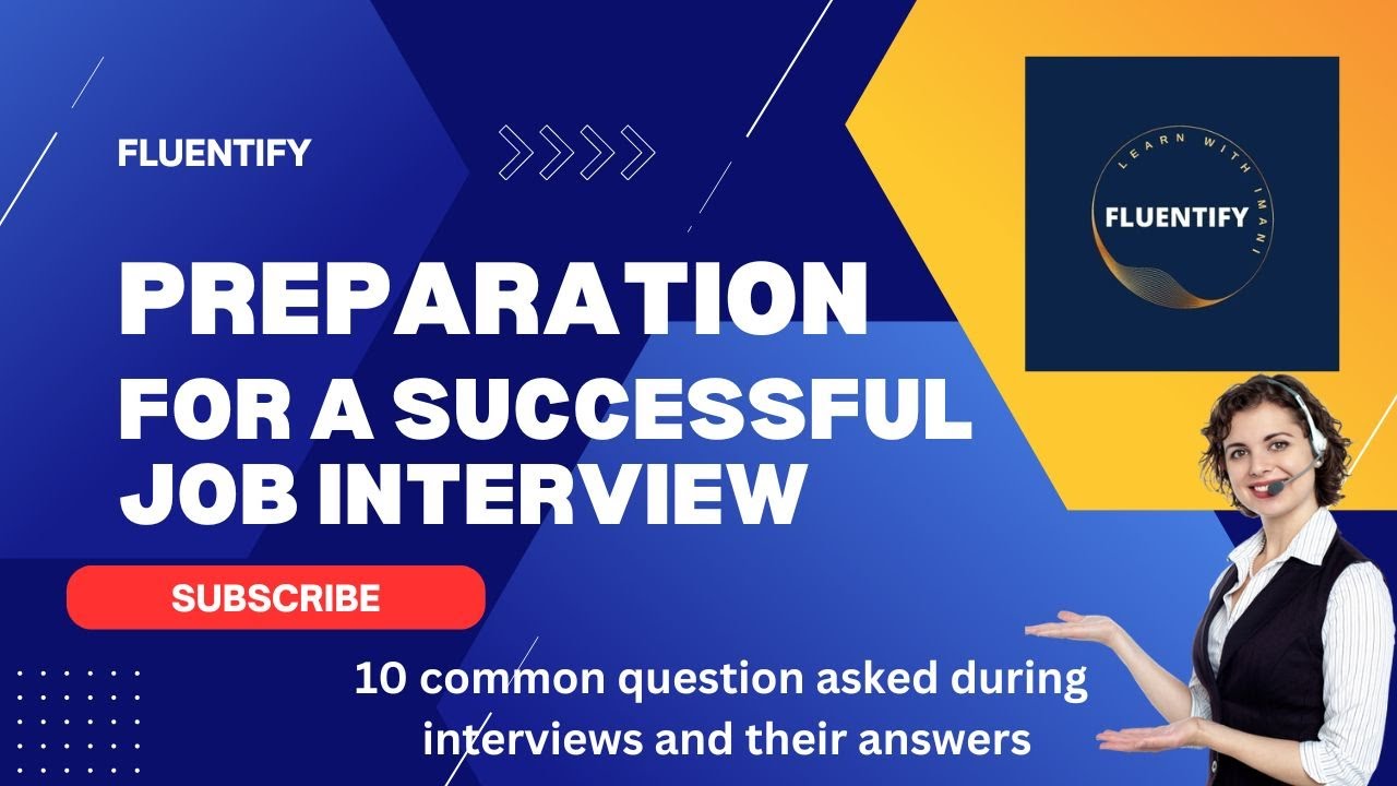 10 common question asked during interviews and their answers - YouTube
