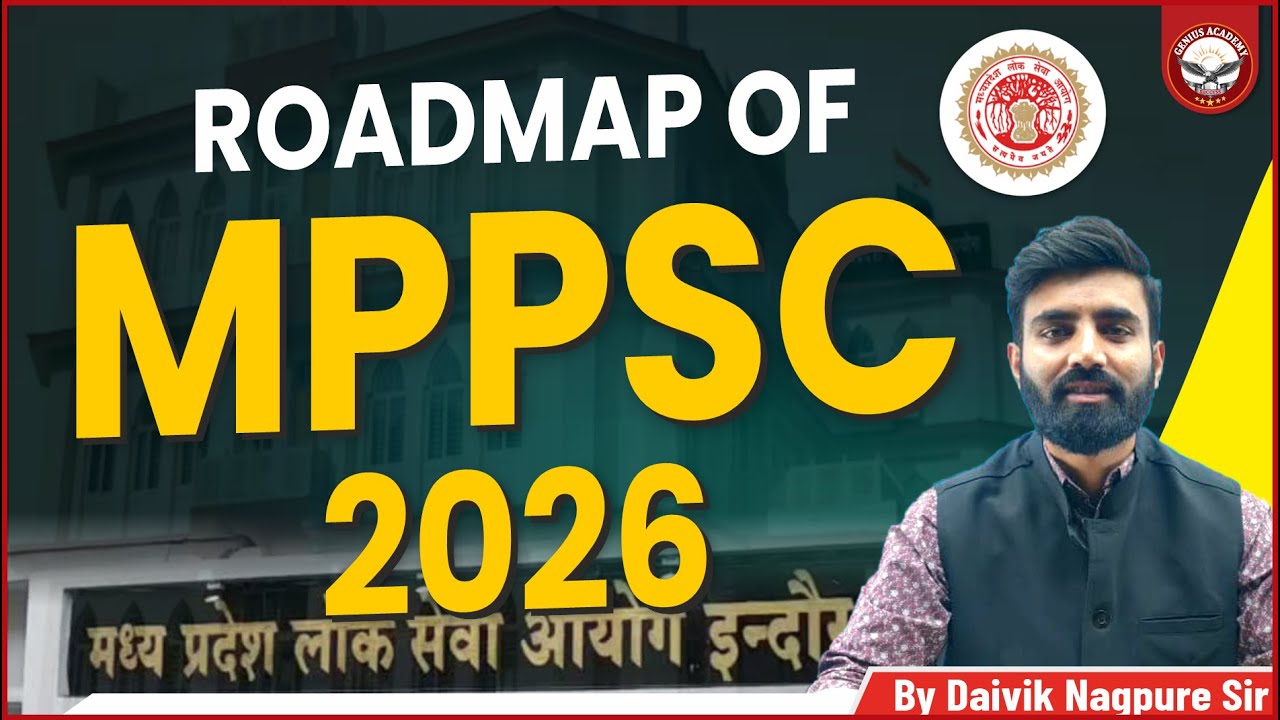 RoadMap of MPPSC 2026 | Genius Academy - YouTube