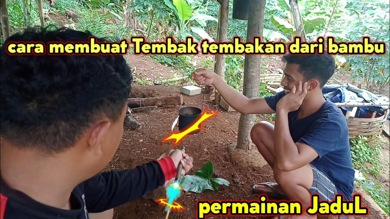 BIKIN TEMBAK TEMBAKAN DARI BAMBU ‼️Bebeleutokan Tina awi - YouTube