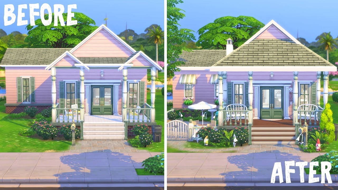 Rindle Rose \\ Renovating EA || The Sims 4: Speed Build - YouTube