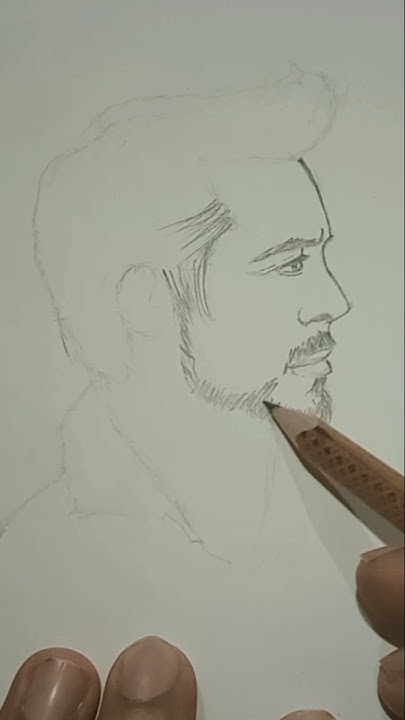 Robert Downey Jr Drawing | How to Draw Iron man - YouTube