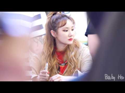 [4K/160603] EXID 여의도 STREET 팬사인회 2 : 솔지, LE, 하니