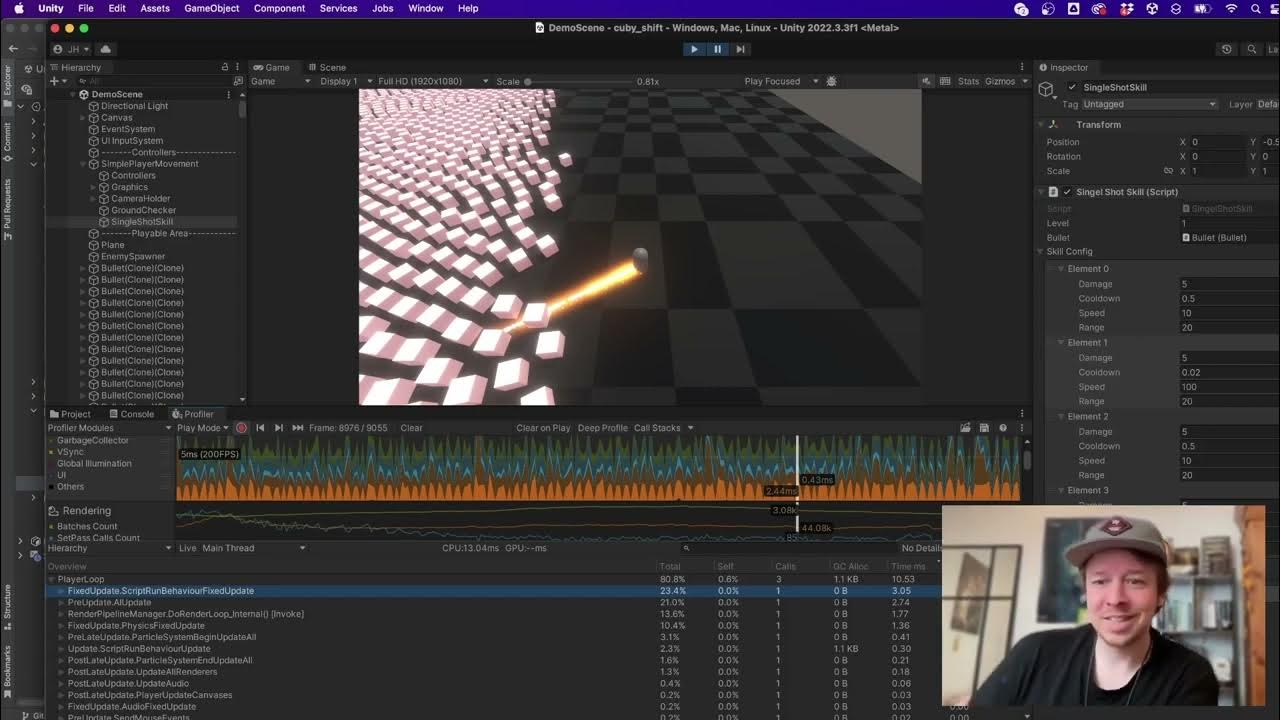 Game shift game dev log - YouTube