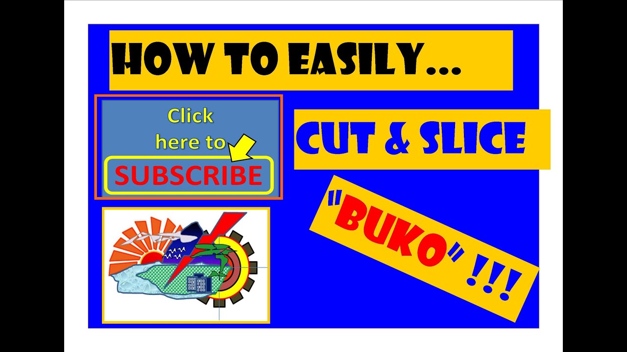 HOW TO EASILY SLICE AND CUT BUKO USING BUKO SLICER AND CUTTER - YouTube