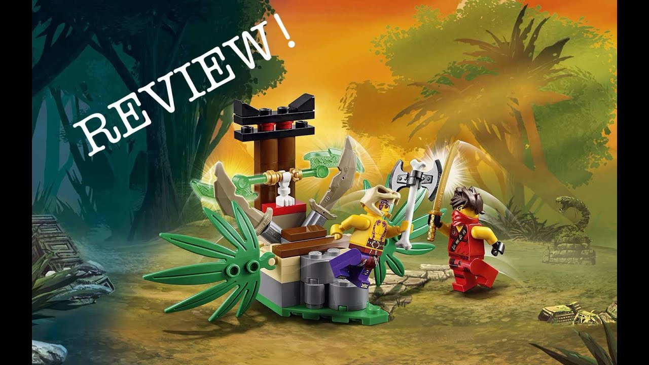 LEGO Ninjago 70752 Jungle Trap Build & Review - YouTube