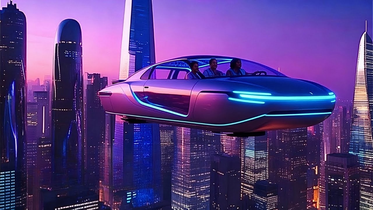 China’s NEW Flying Car That Floats Above The Traffic - YouTube