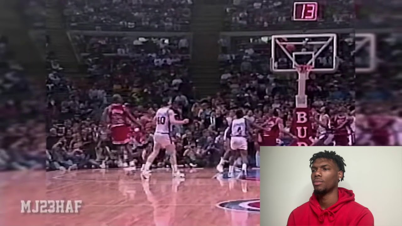 MUST WATCH DJREACTS | Michael Jordan Offense Highlights 1990-91 Season ...