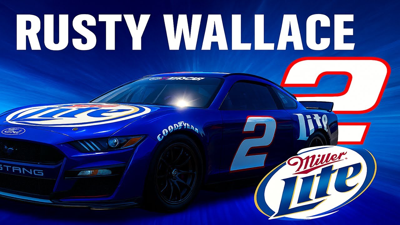 Rusty Wallace Tribute | The Blue Deuce Rides Again 💙 #2 Miller Lite Car ...