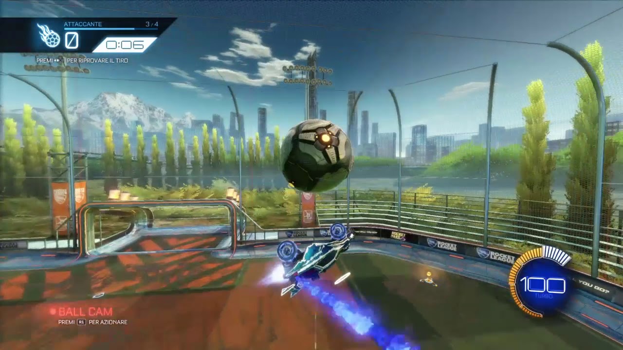 Rocket league: air dribble - YouTube