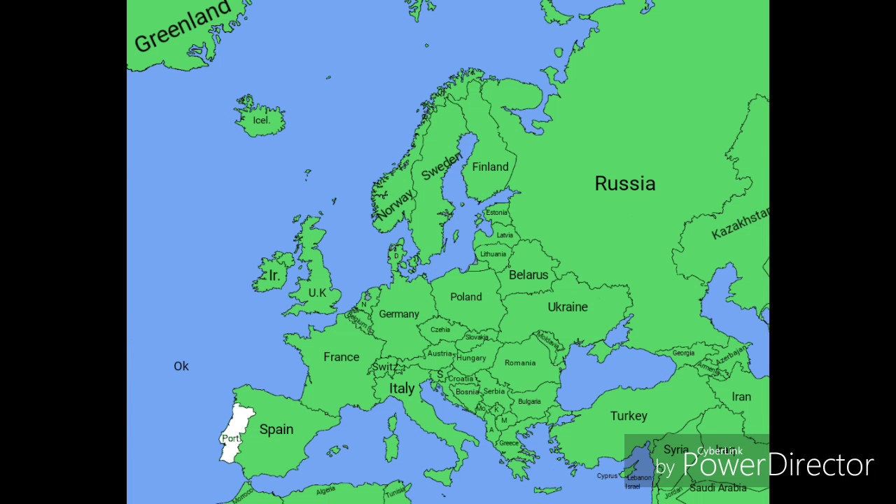 Alternate Future Of Europe #1 New countries form I Season 1 - YouTube