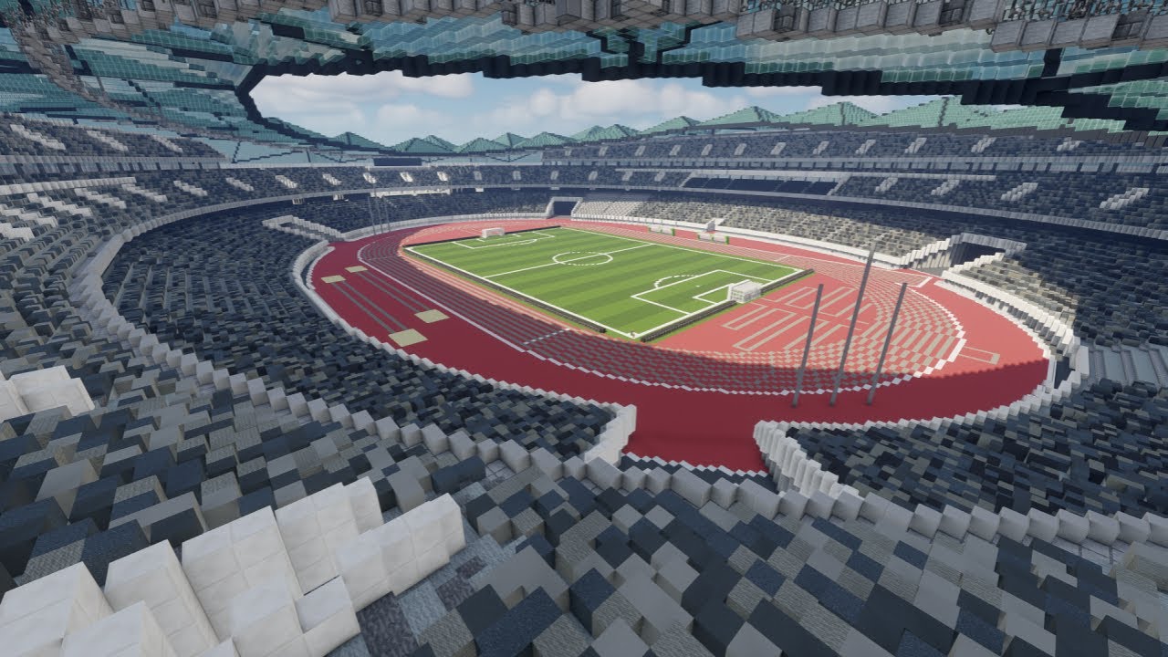 Minecraft Shenzhen Universiade Sports Centre (Shenzhen F.C.) Timelapse ...