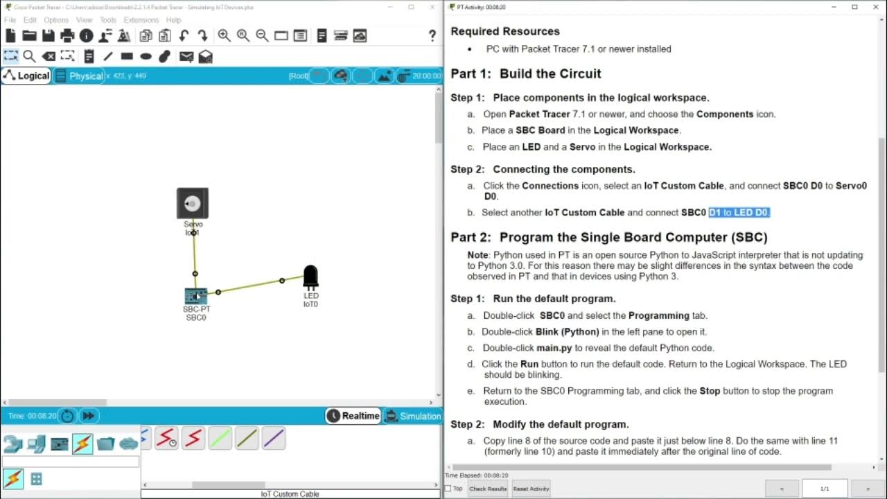 2.2.1.4 Packet Tracer - Simulating IoT Devices - YouTube