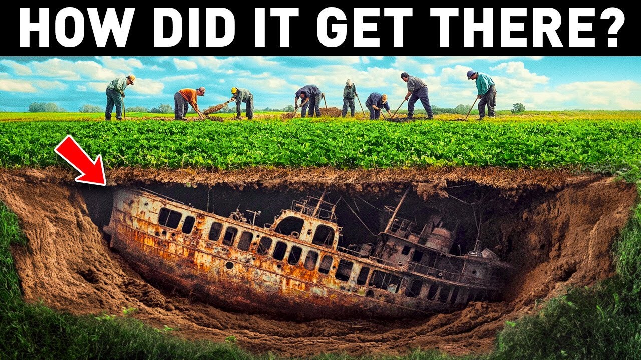 Farmers Unearth a 132-Year-Old Ship Beneath a Cornfield – No One Knows ...