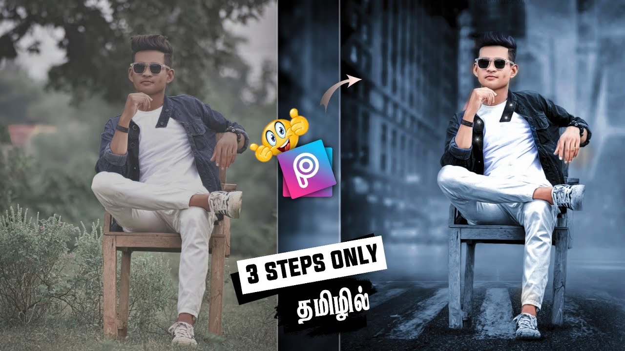 Picsart Backround change editing in tamil, photo background change only ...