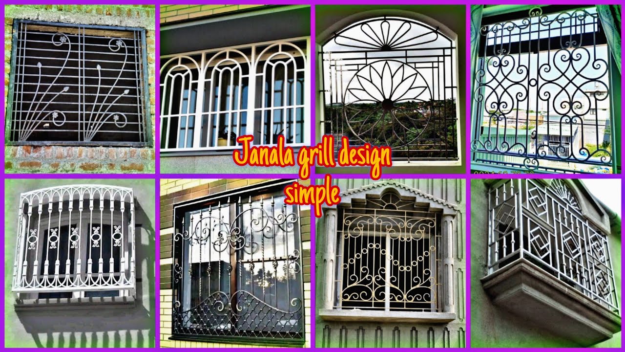 Window design for house//Morden window grill design//Janala grill ...