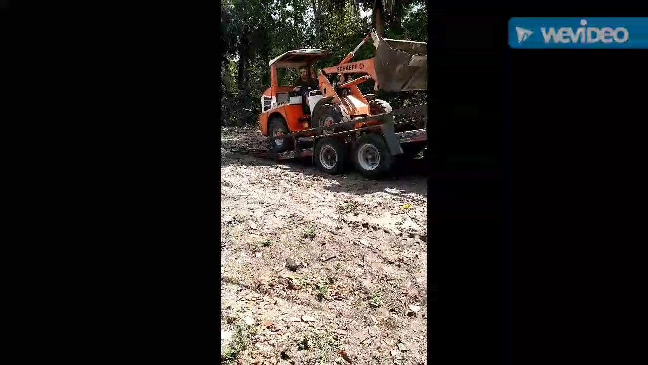 2001 Shaeff SCL515 articulated front end loader - YouTube