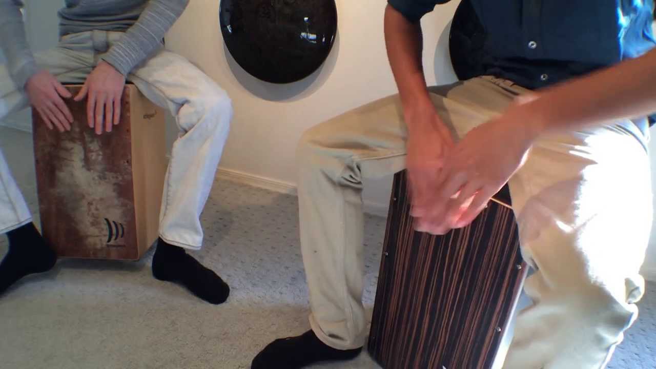 Jeremy Mammen and Vincent Pierce - Cajon Duet - YouTube