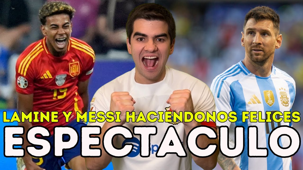 🚨QUE FELICIDAD ES VER A LAMINE Y A MESSI! - YouTube