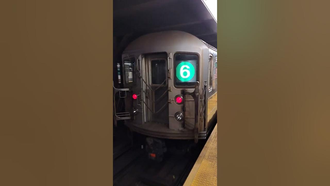 Brooklyn Bridge Bronx Bound R62A 6 trains Brooklyn Bound R142 5 express train at 23rd Street ...