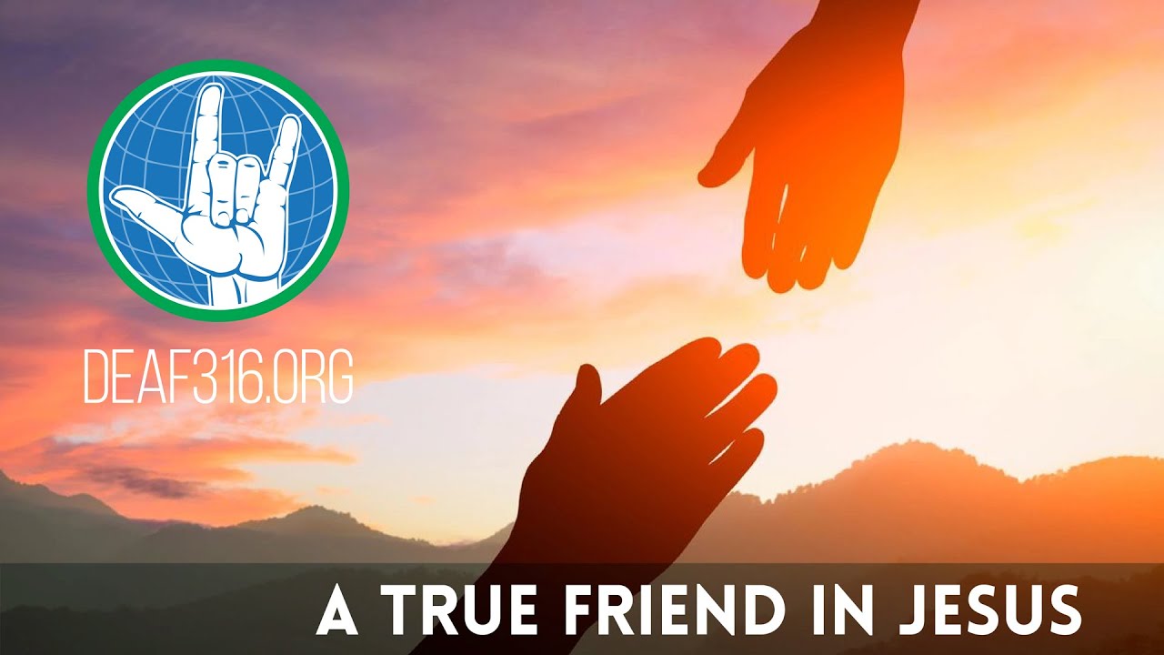 A True Friend in Jesus - YouTube