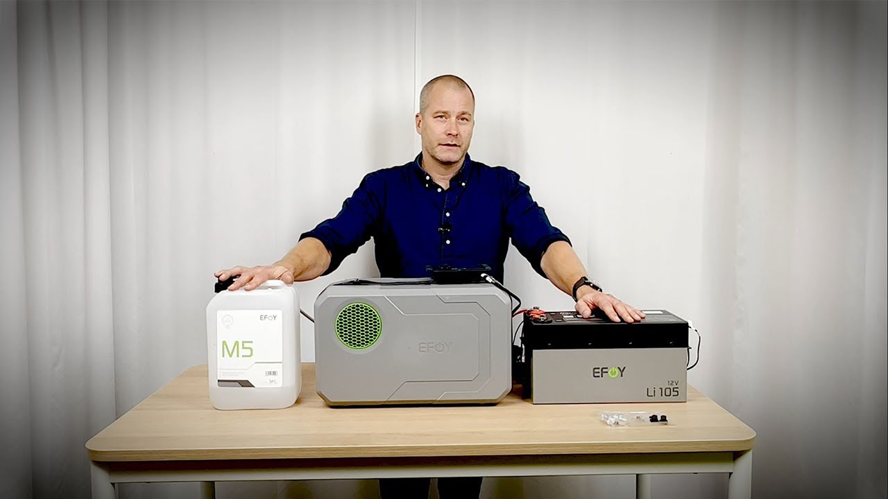 Fördelar med hybridkraftsystemet EFOY - YouTube
