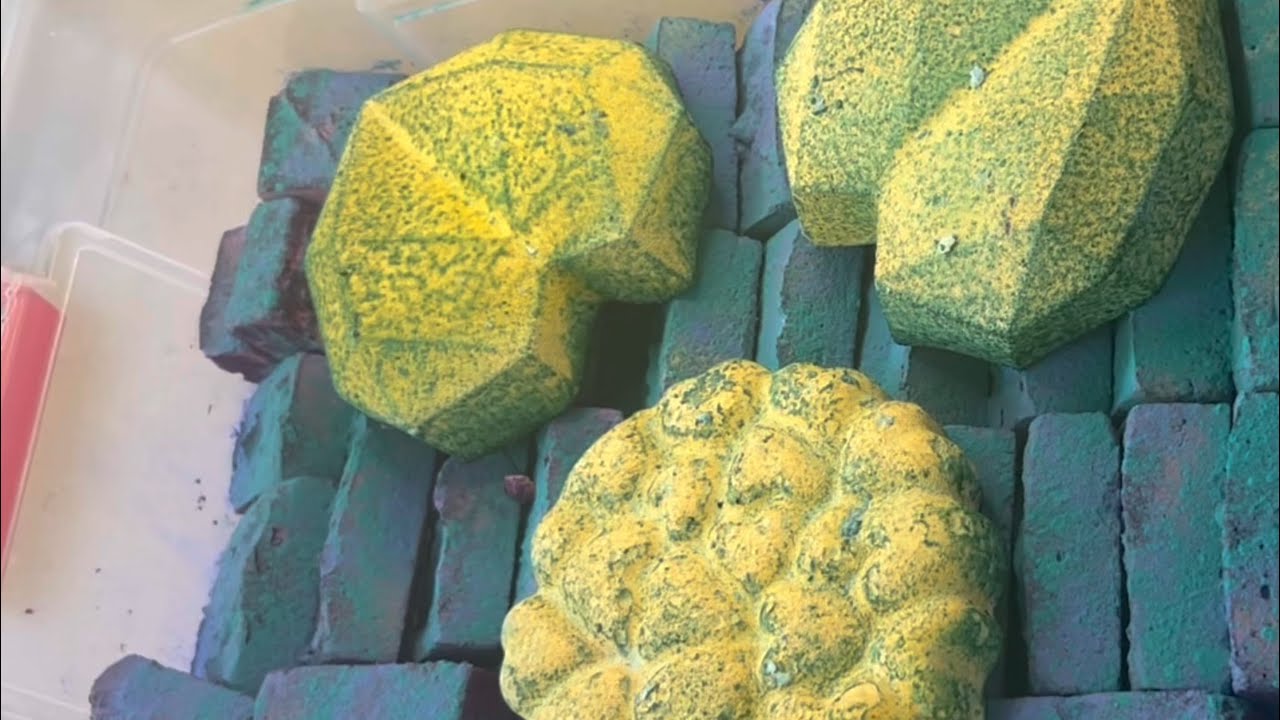 Reformed bars topped with heart |gym chalk| ODDLY SATISFYING | - YouTube