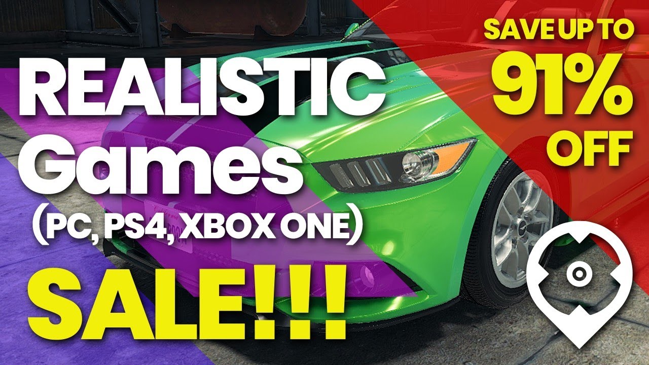 Best deals for the top Realistic games (PC, PS4, Xbox One) - YouTube