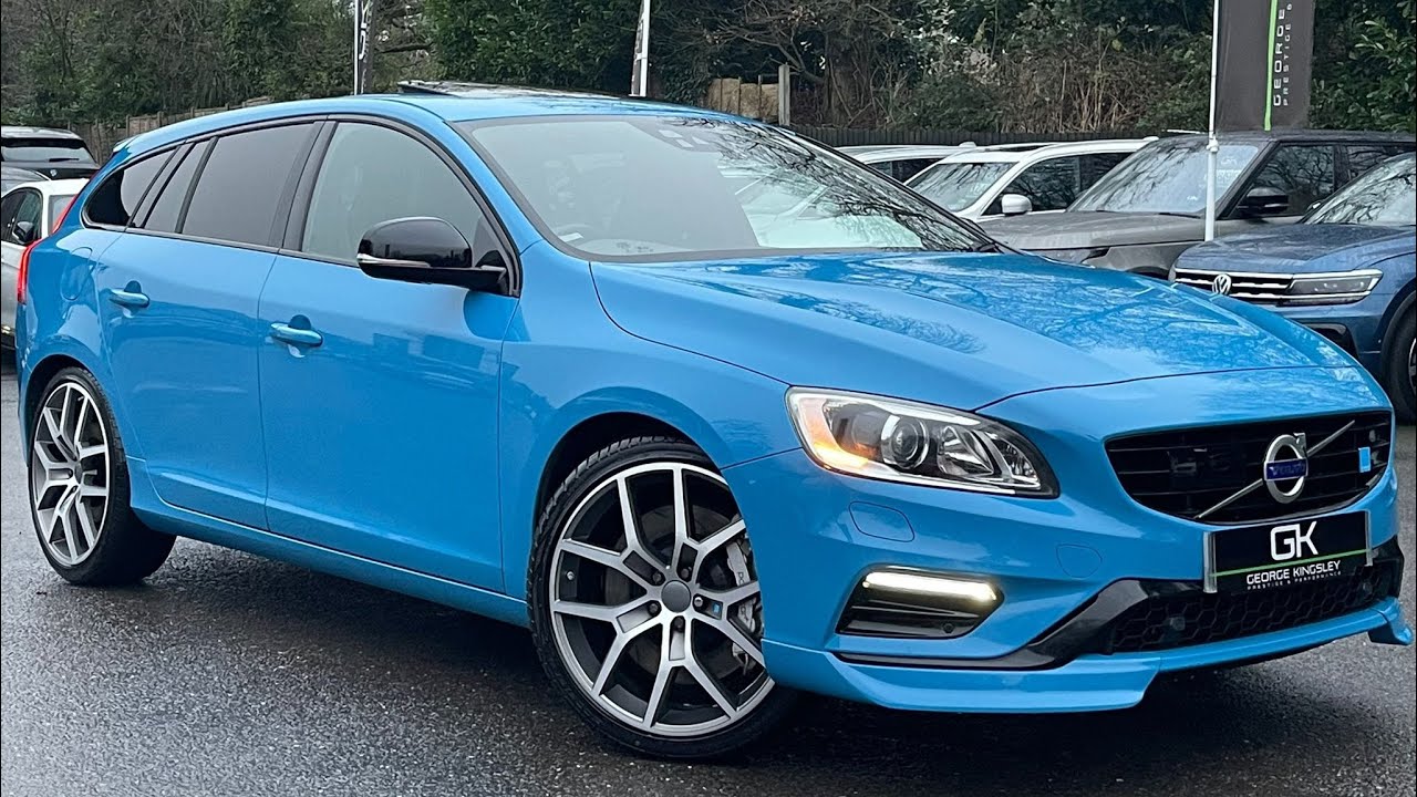 2015 Volvo V60 T6 3.0 Polestar in Rebel Blue - UK Spec - Very Rare ...