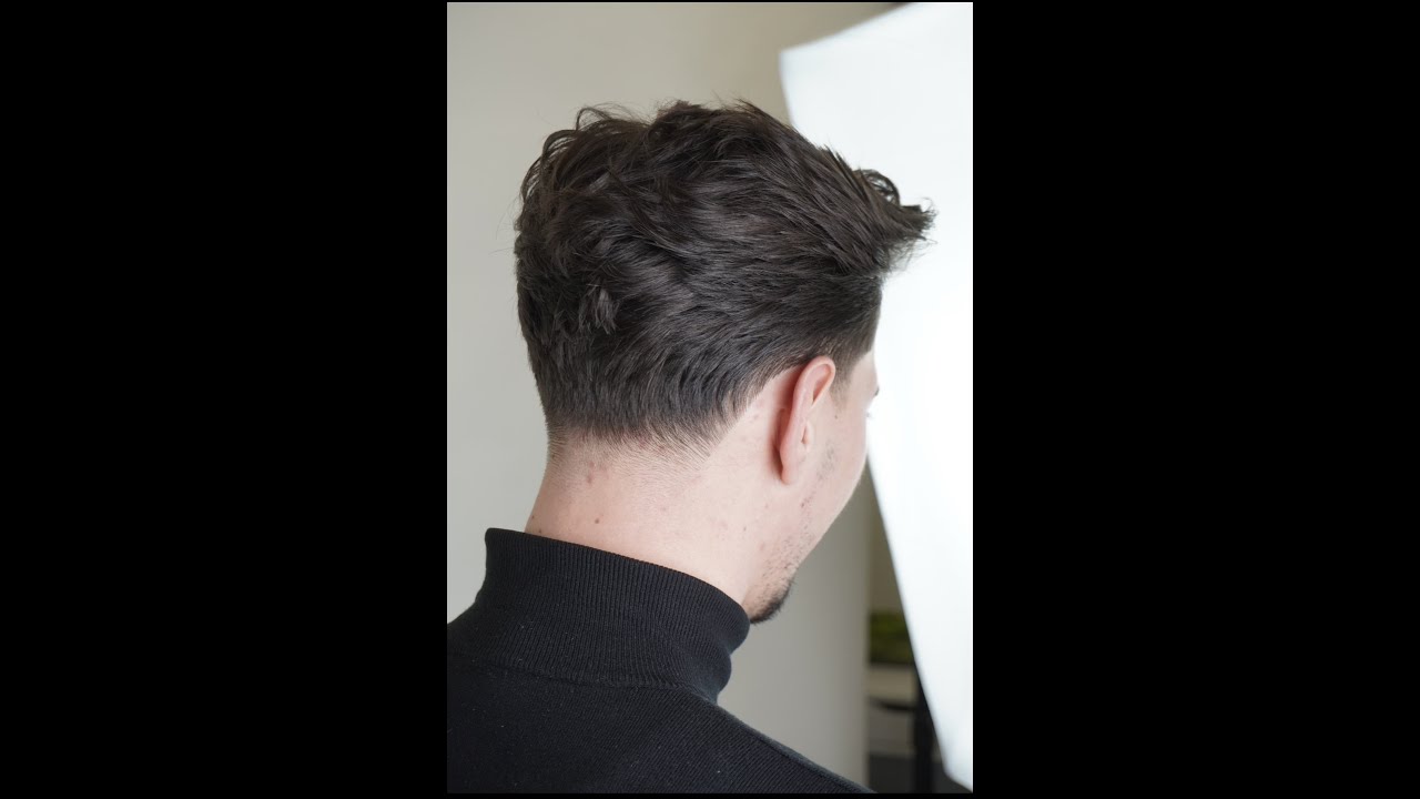 Tutorial - men's haircut/Graduation/Shapes Academy - YouTube