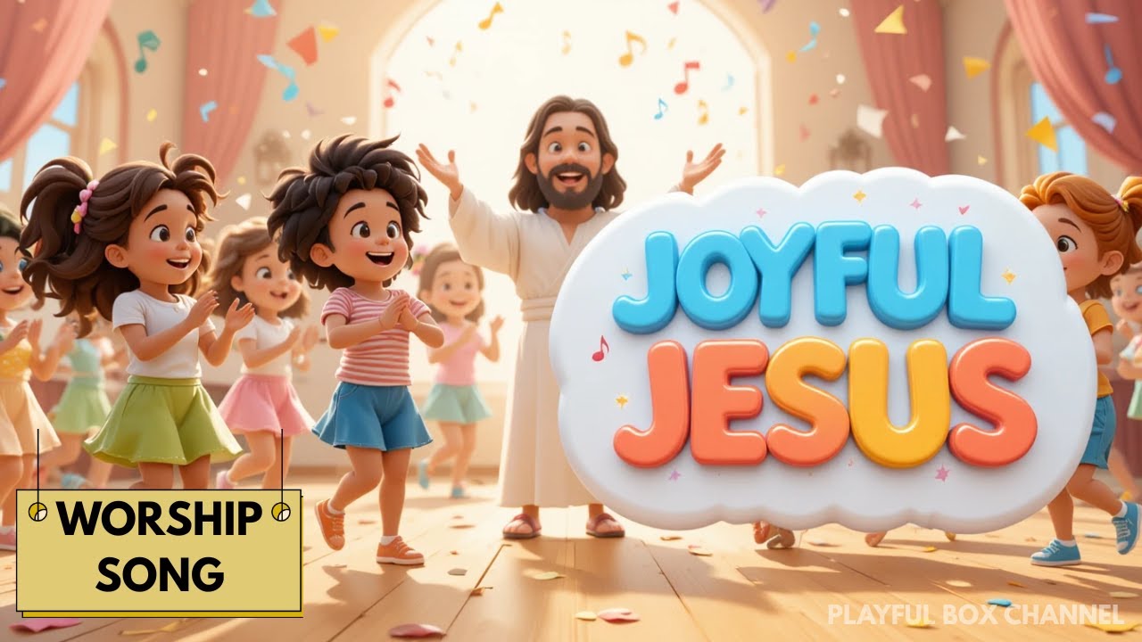 Joyful Little Feet | Kids Church Song | Sing & Dance Along with Jesus ...