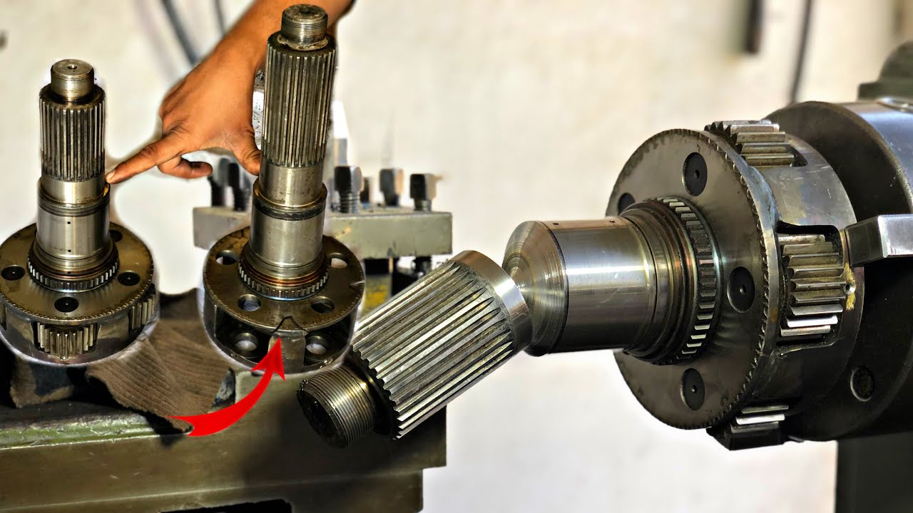 How to Repair Hino FM 1J High Low Gear Changer Repair || Restoration ...