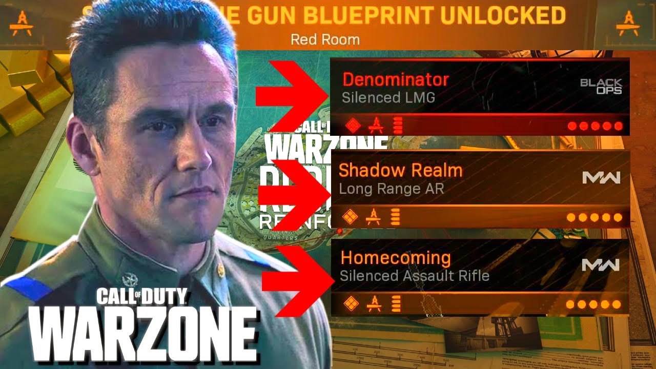 WARZONE: THE EXACT LOCATION OF 4 SECRET WEAPON BLUEPRINTS IN REBIRTH ...