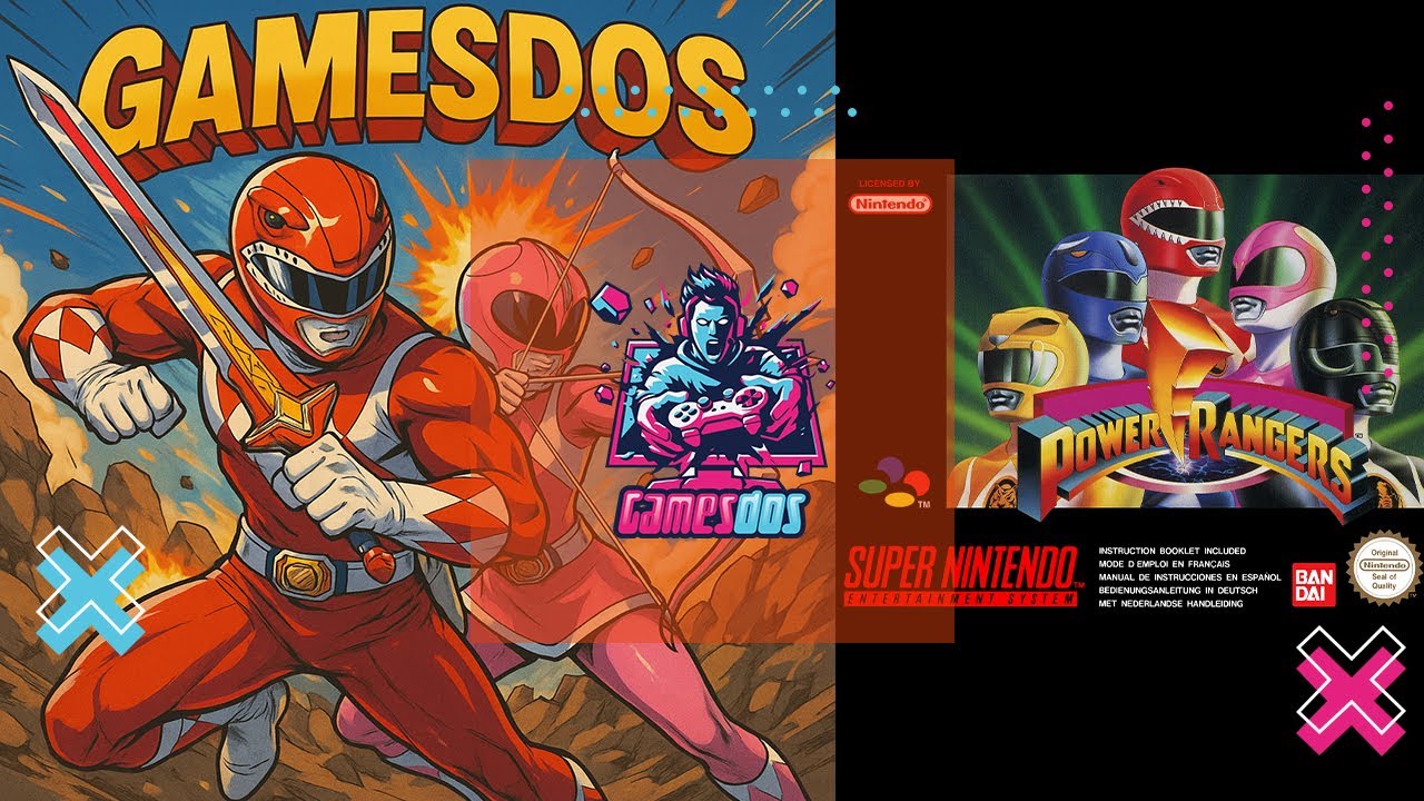 Mighty Morphin Power Rangers Gameplay SNES HD 1080p - YouTube