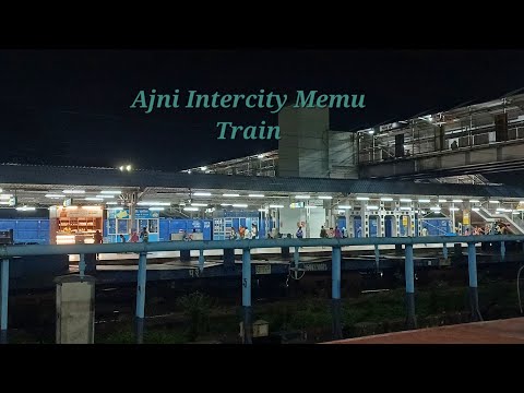 Ajni Amravati Memu Train At Wardha Junction After Signal Speed #signal #wardha #railway #train #cid