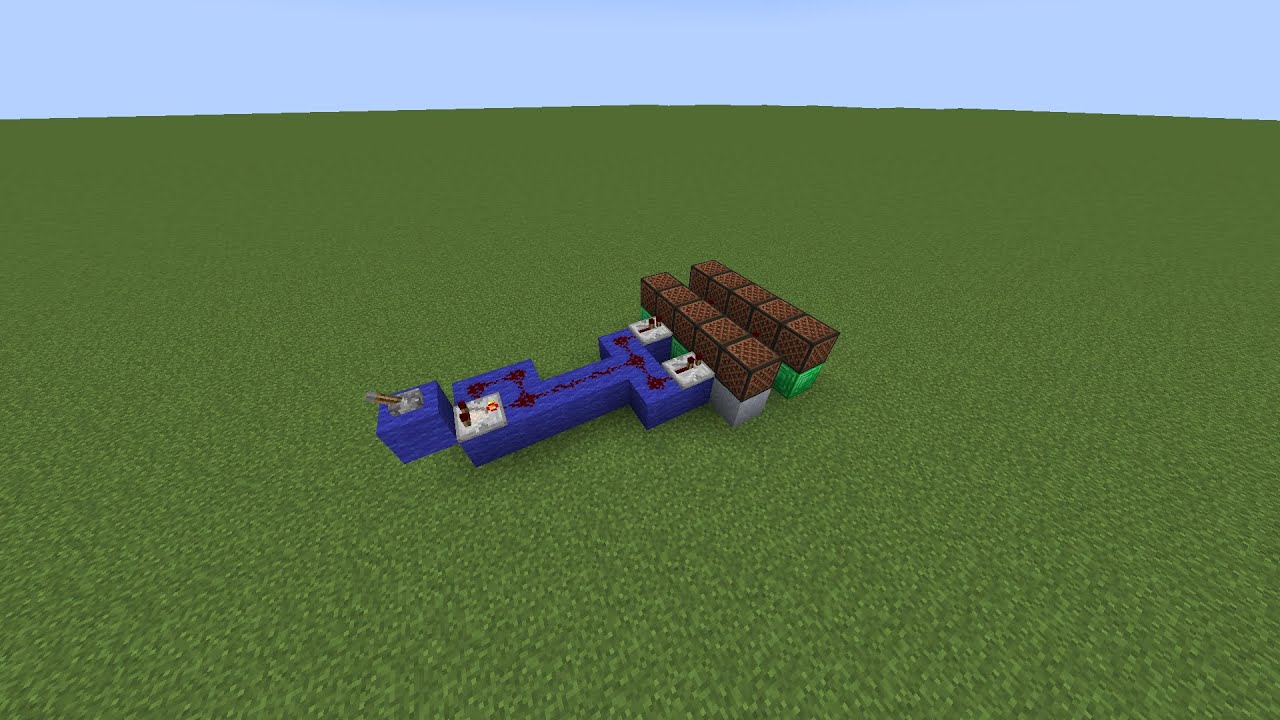 How to build a B&LE 5 Chime || Minecraft Steam Whistle Tutorial - YouTube