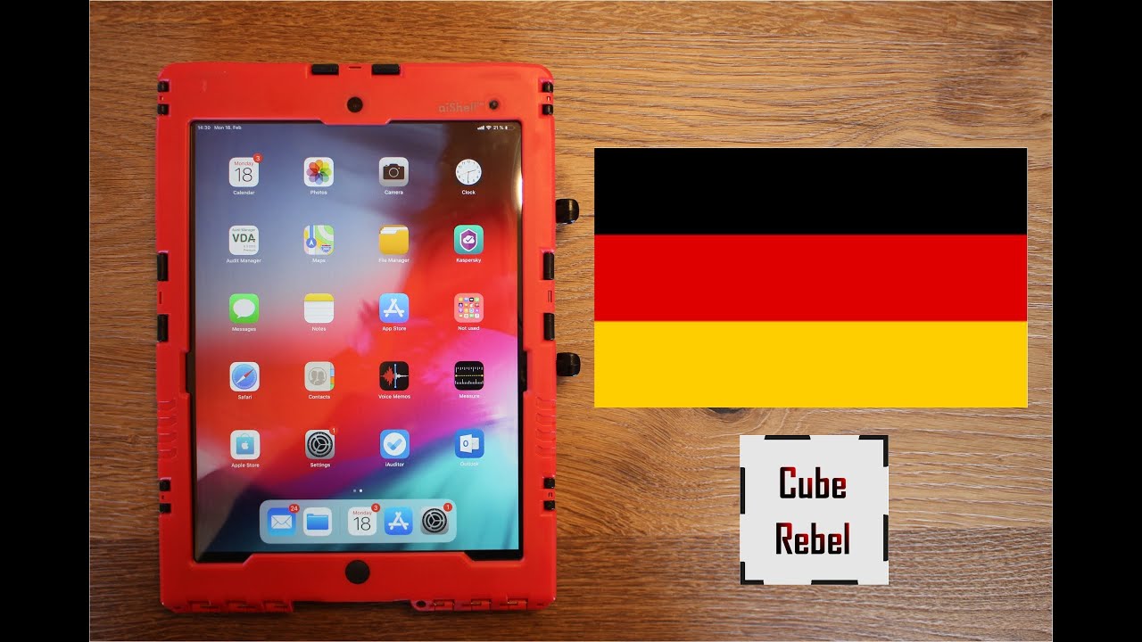 aiShell Pro 10.5 für iPad - Unboxing - YouTube