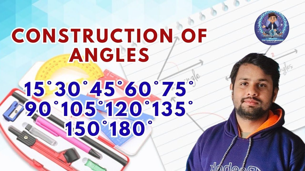 How to Draw Angles (Construction of Angles) - YouTube