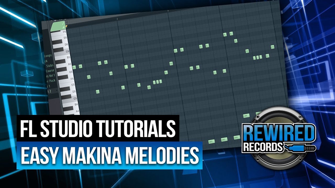 Easy Makina Melodies Tutorial + FREE MIDI PACK - YouTube