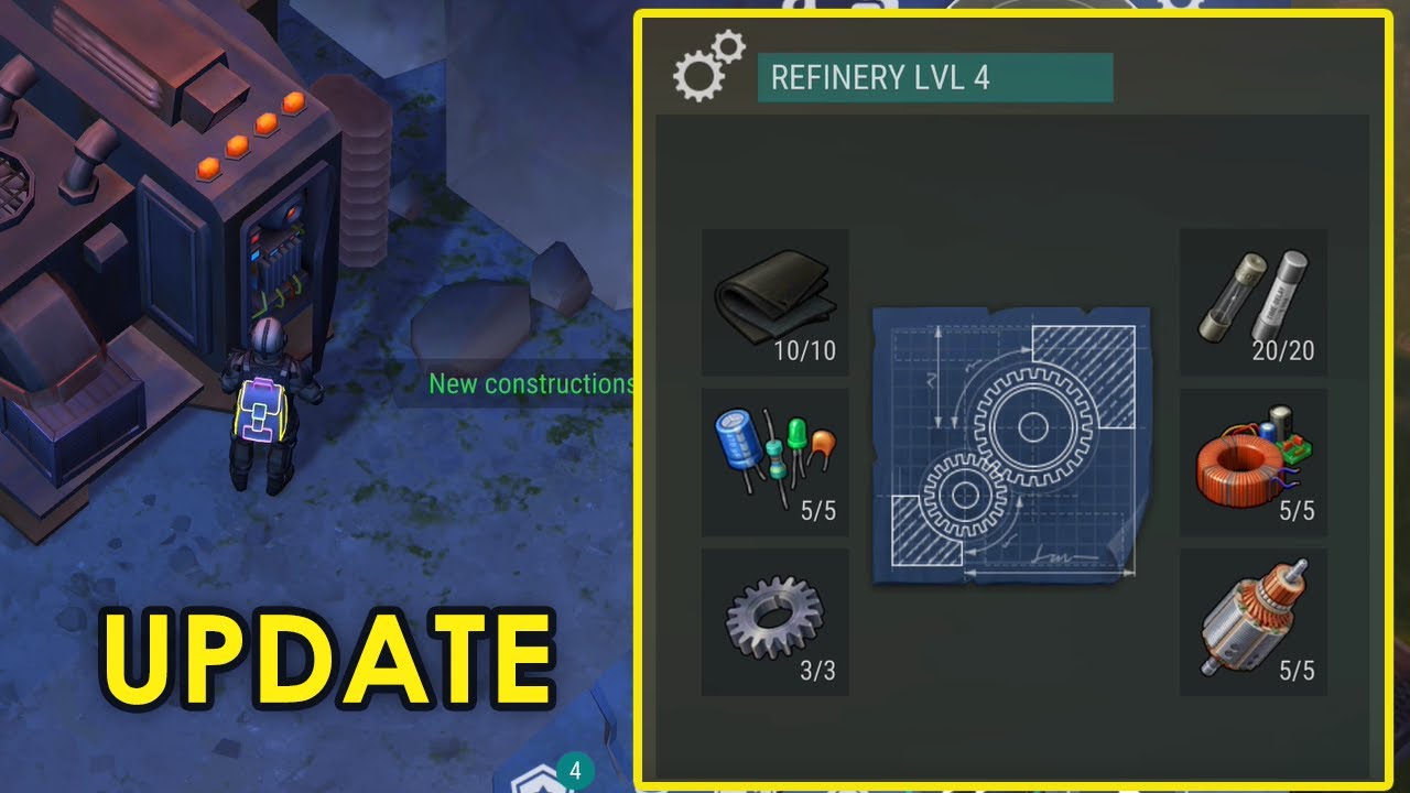 LDOE: update refinery level 4 - YouTube