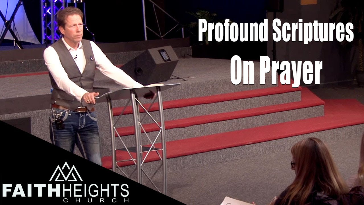 Profound Scriptures On Prayer - John Cappetto - YouTube