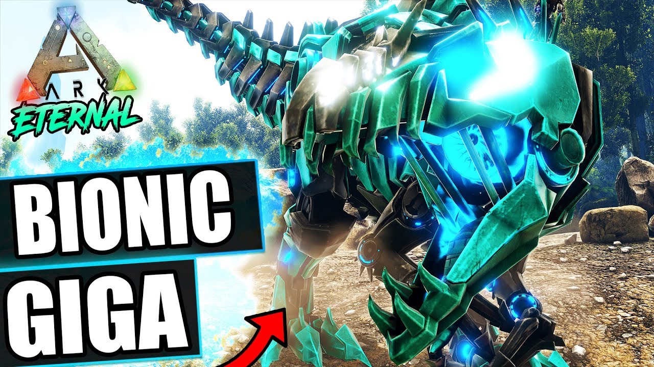 BIONIC GIGA PROBEREN TE TAMEN?! | ARK Eternal Mods #27 - YouTube
