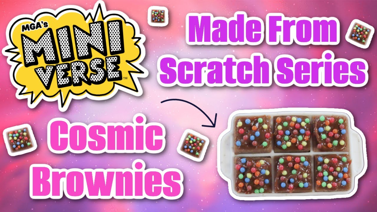 NEW Miniverse Make it Mini from Scratch Series! Making Miniature Cosmic ...
