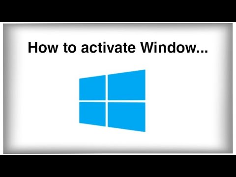 How To Activate window of your computer/laptop//Student's Corner ...